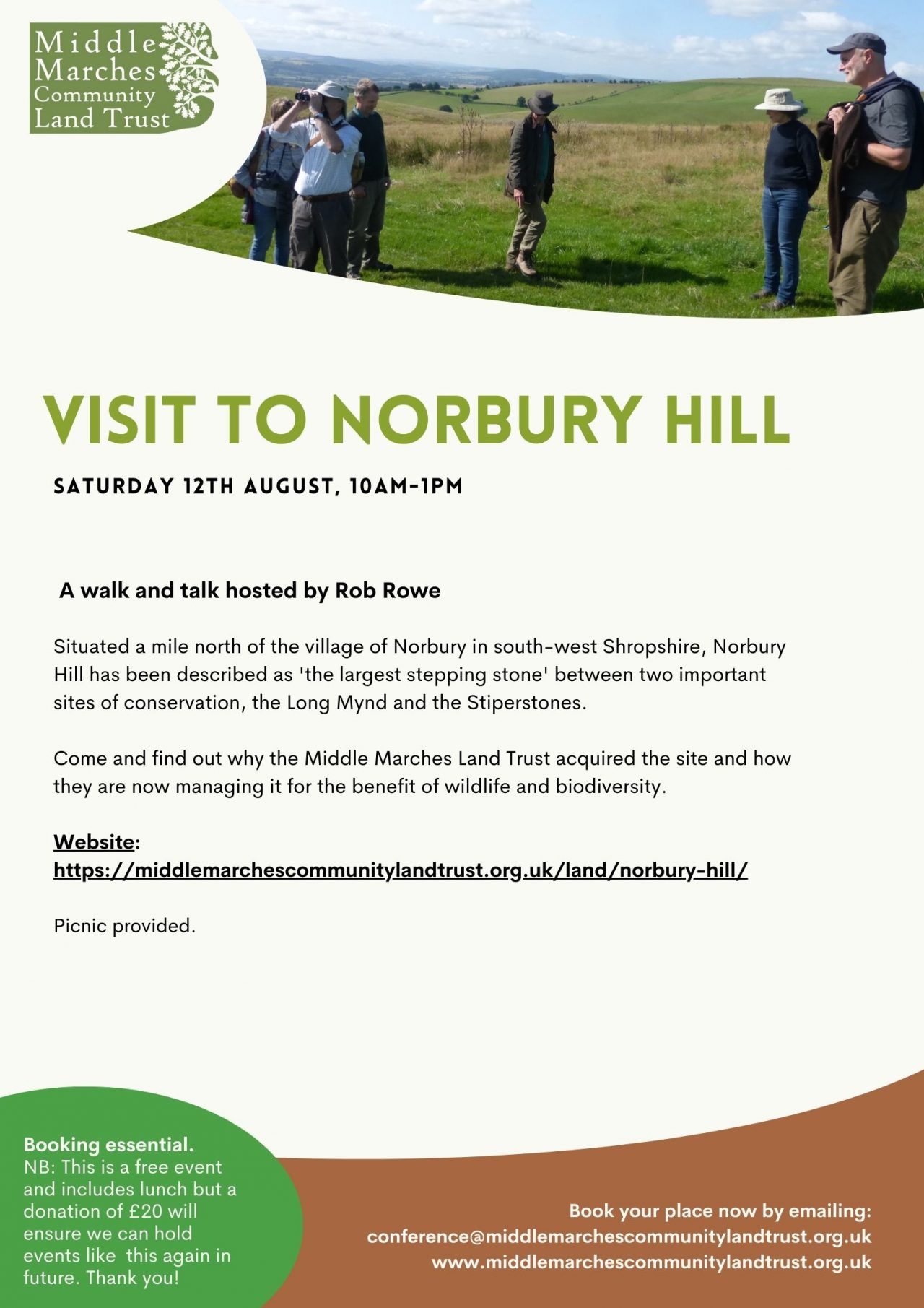 Norbury Hill, 12/8/23 | Middle Marches Community Land Trust